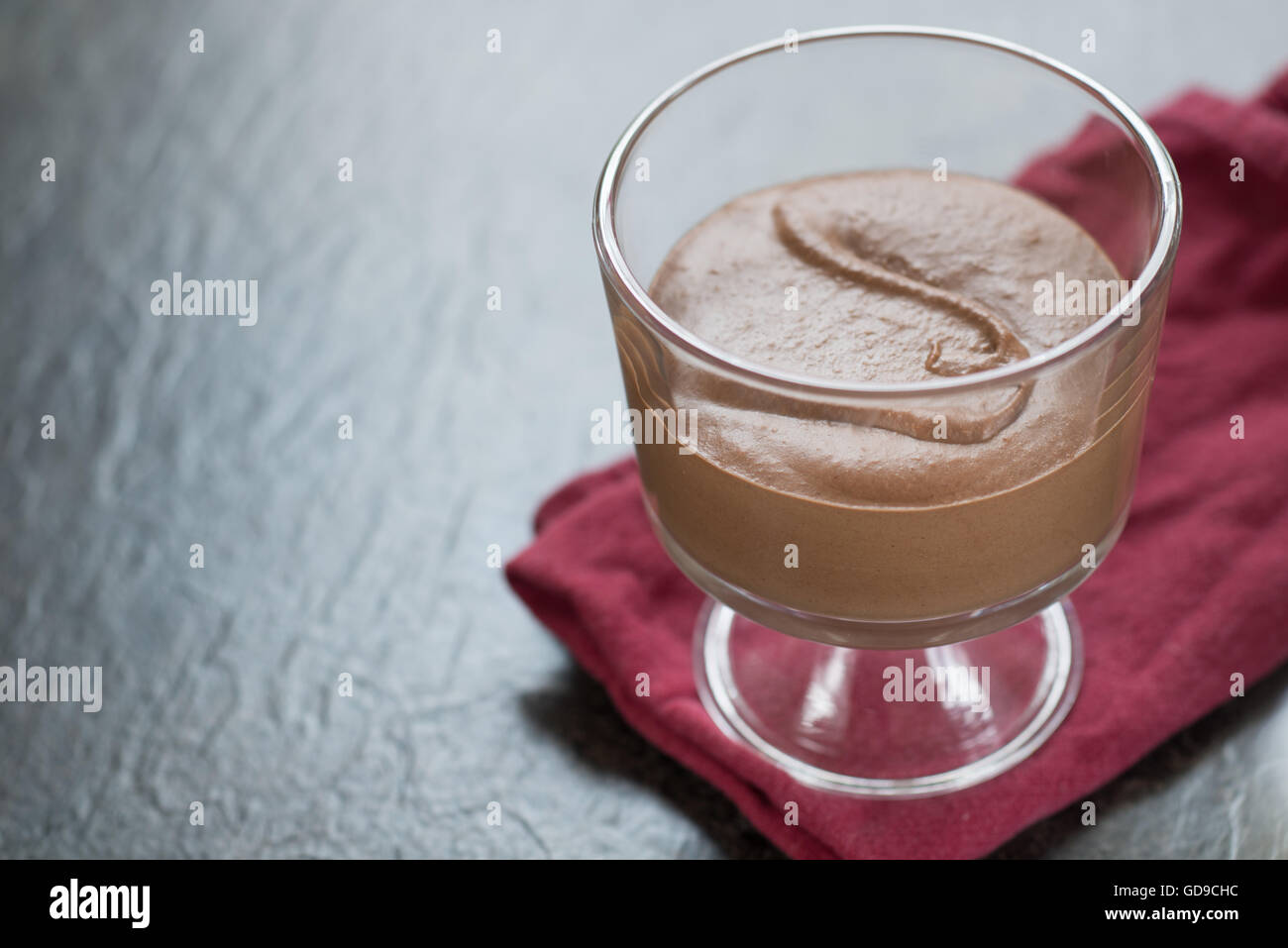 Chill chocolate mouse Stock Photo - Alamy