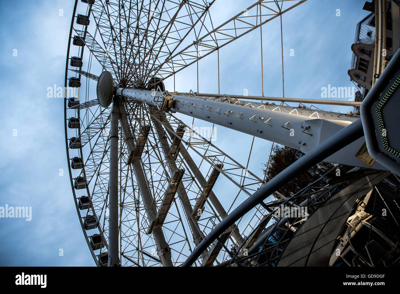 The big wheel Stock Photo - Alamy