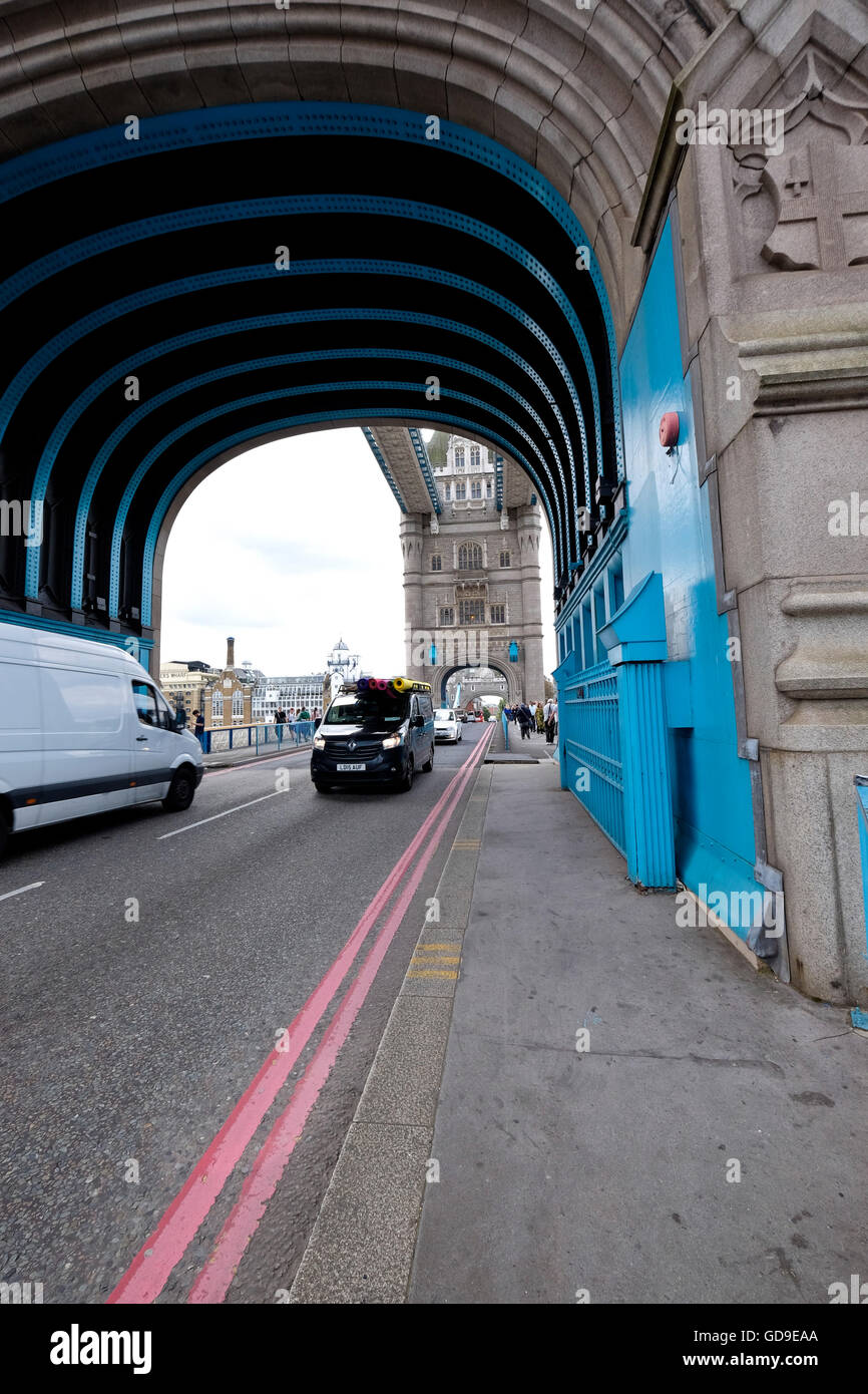Passing Under London Bridge On High Resolution Stock Photography and ...