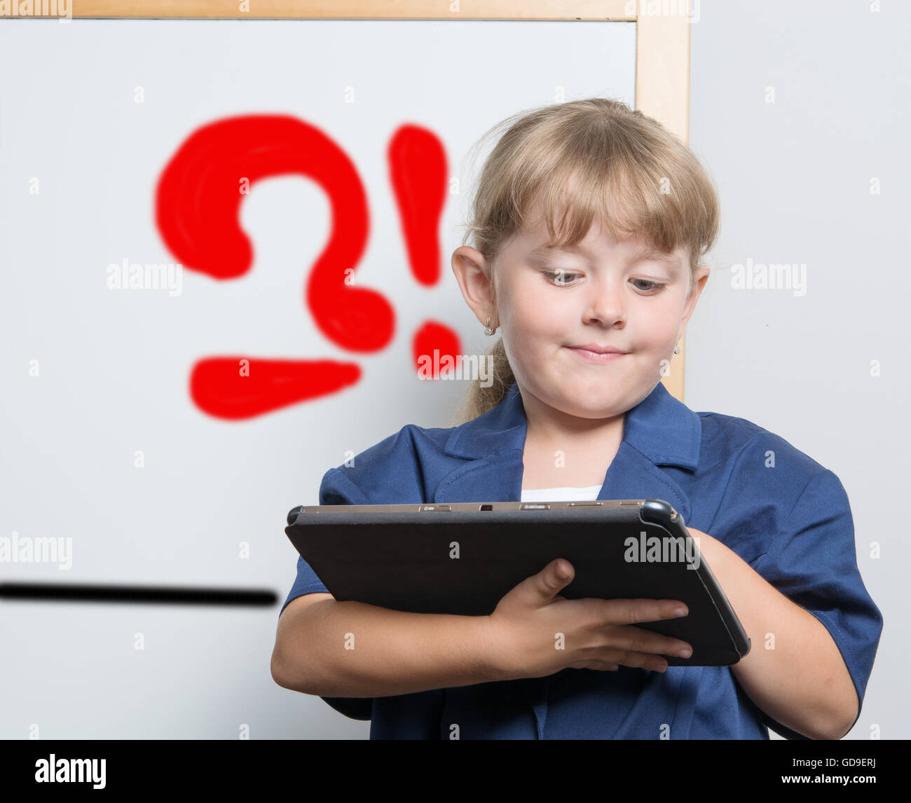 cute young Finance Director at work Stock Photo - Alamy
