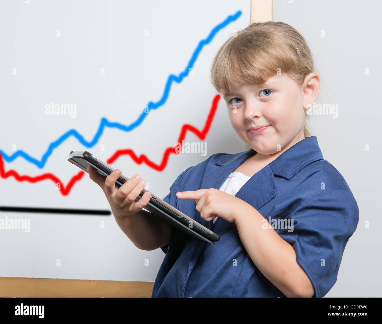 young Finance Director at work Stock Photo - Alamy