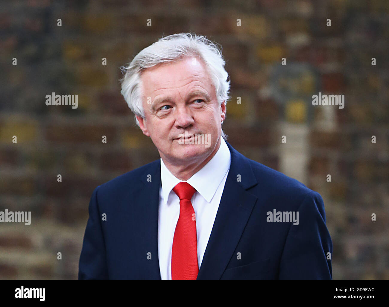 David Davis arrives at 10 Downing Street, central London, after Theresa ...