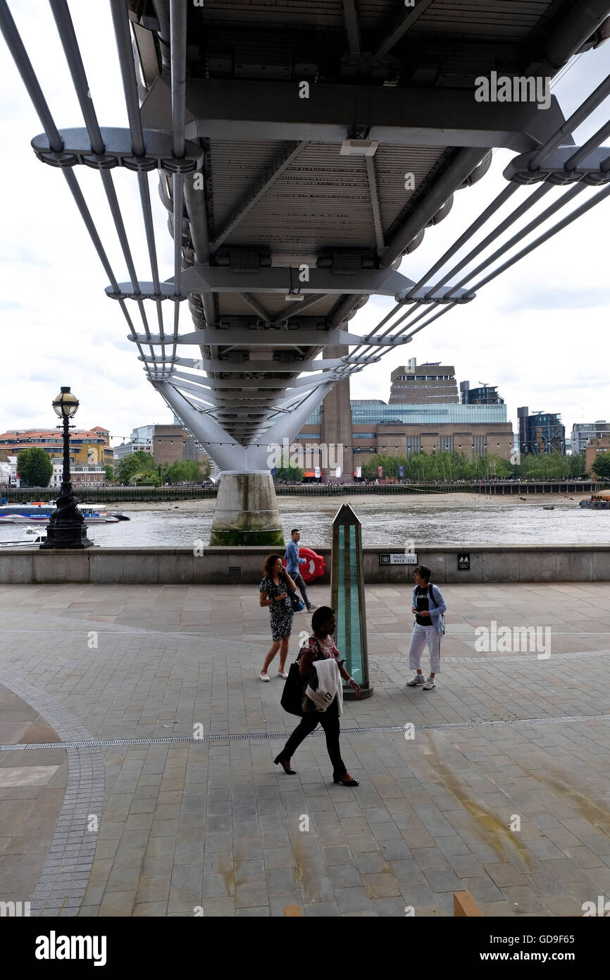 The Millennium Bridge, officially known as the London Millennium ...