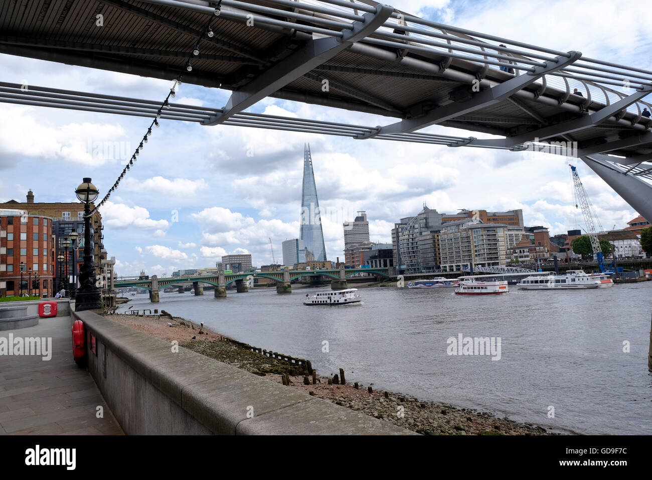 The Millennium Bridge, officially known as the London Millennium ...