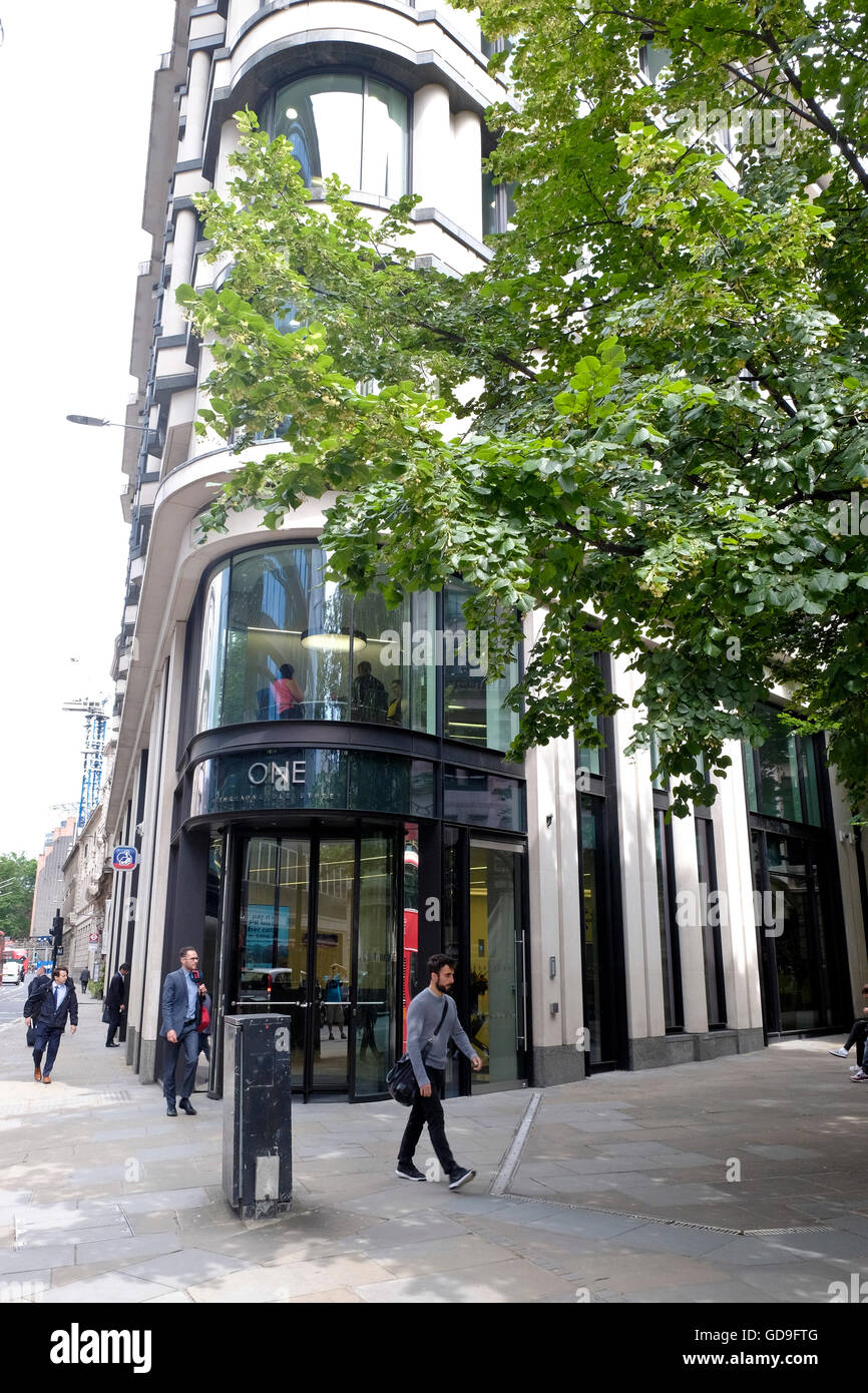 London United Kingdom. One Threadneedle Street Nationwide Building ...