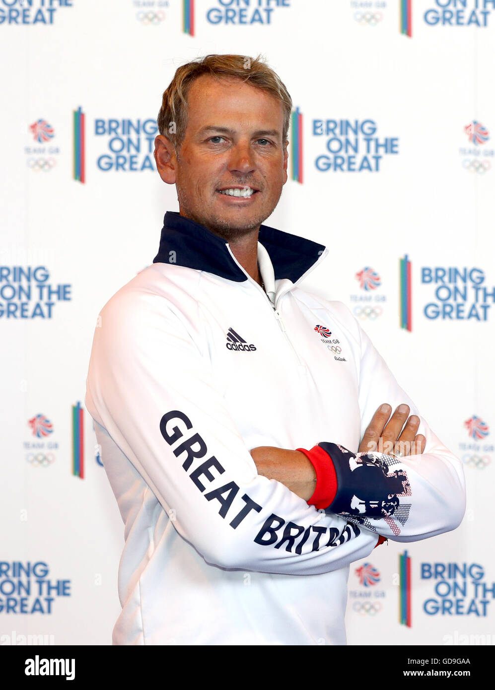 Great Britain Carl Hester during the Team GB Kitting Out session at the ...