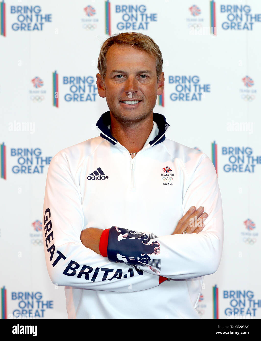 Great Britain Carl Hester during the Team GB Kitting Out session at the ...