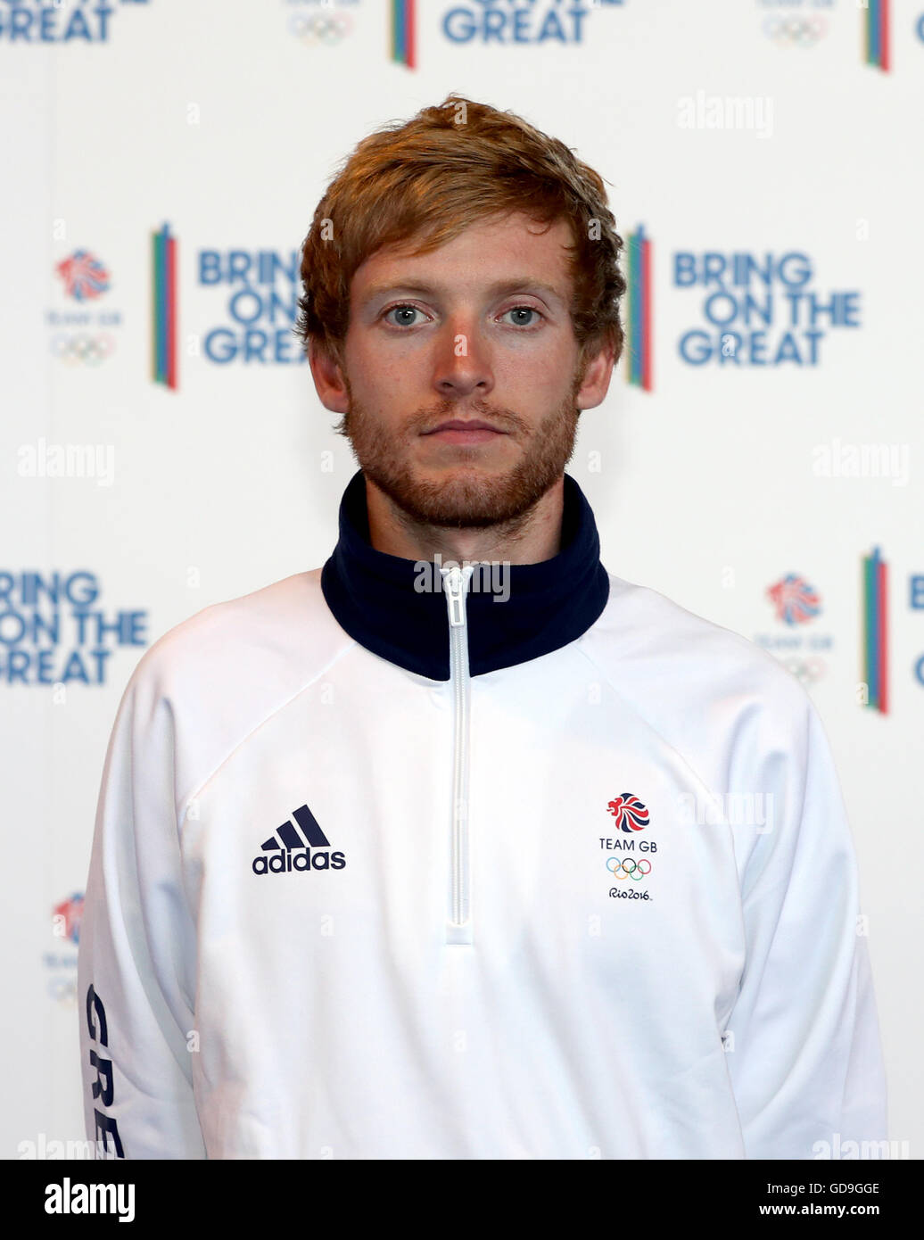 Great Britain's Grant Ferguson during the Team GB Kitting Out session ...