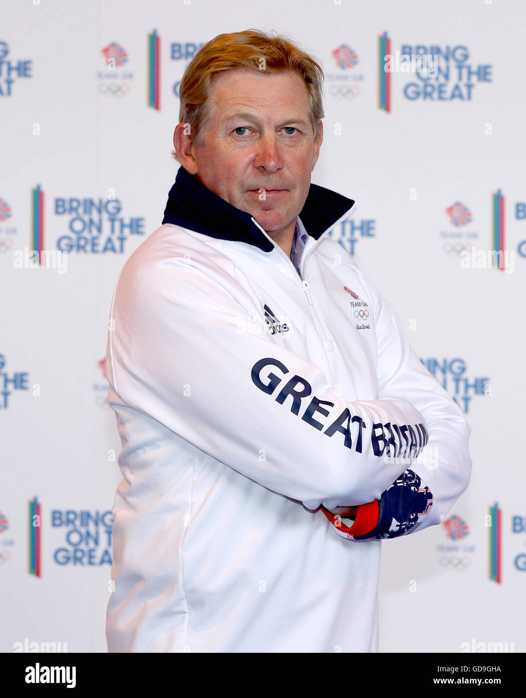 Great Britain's Nick Skelton during the Team GB Kitting Out session at ...