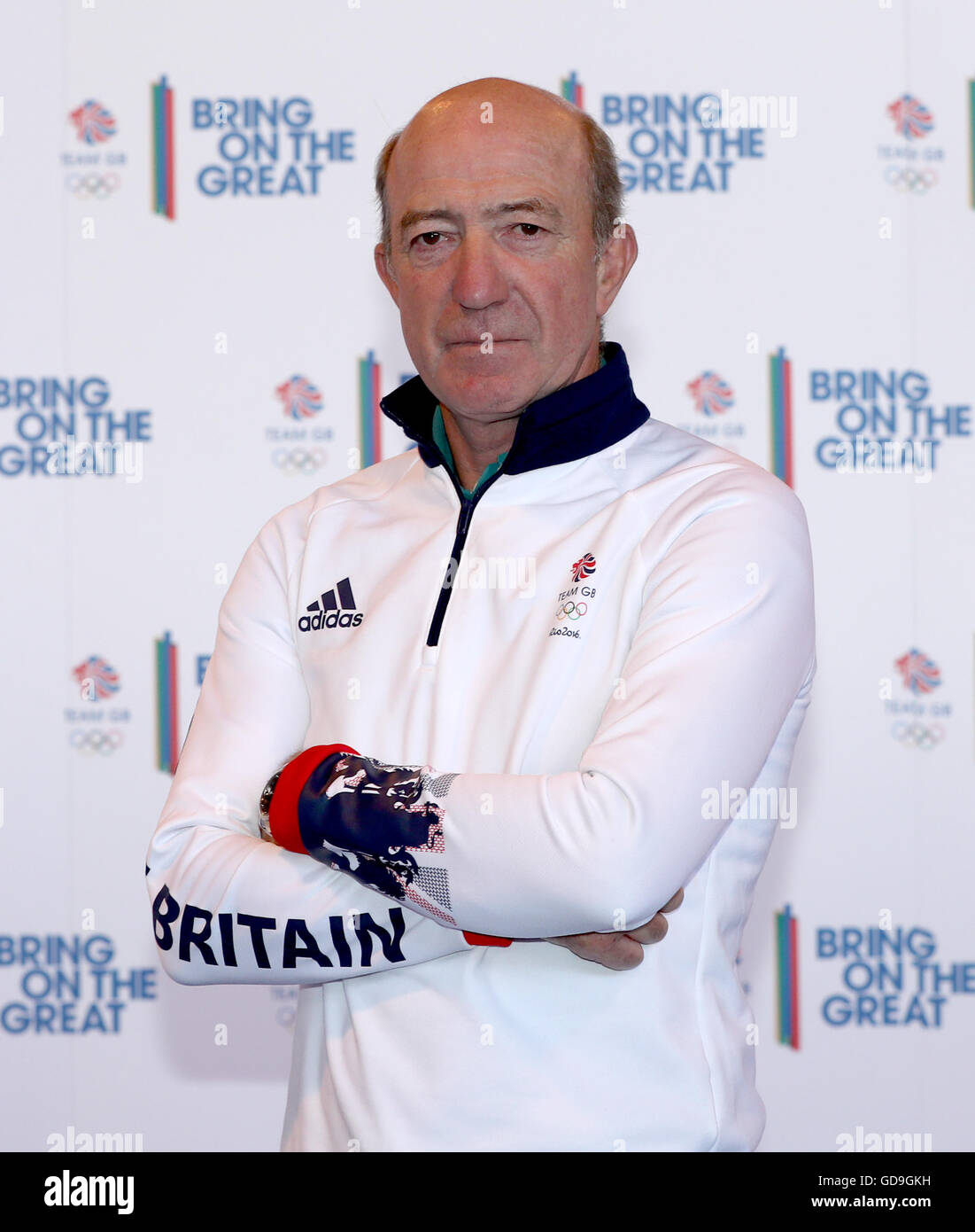 Great Britain's Michael Whitaker during the Team GB Kitting Out session ...