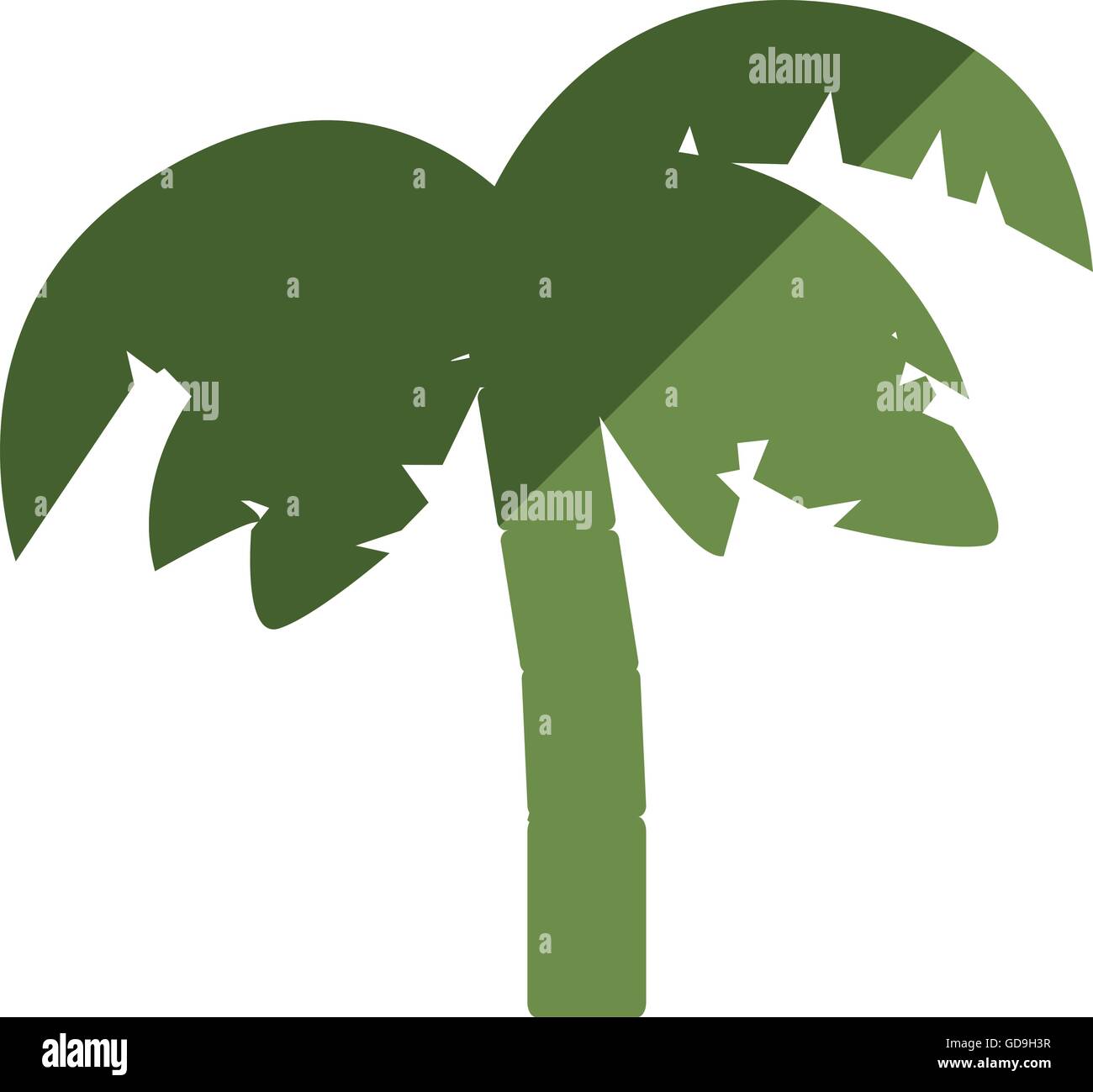 palm tree icon Stock Vector Image & Art - Alamy