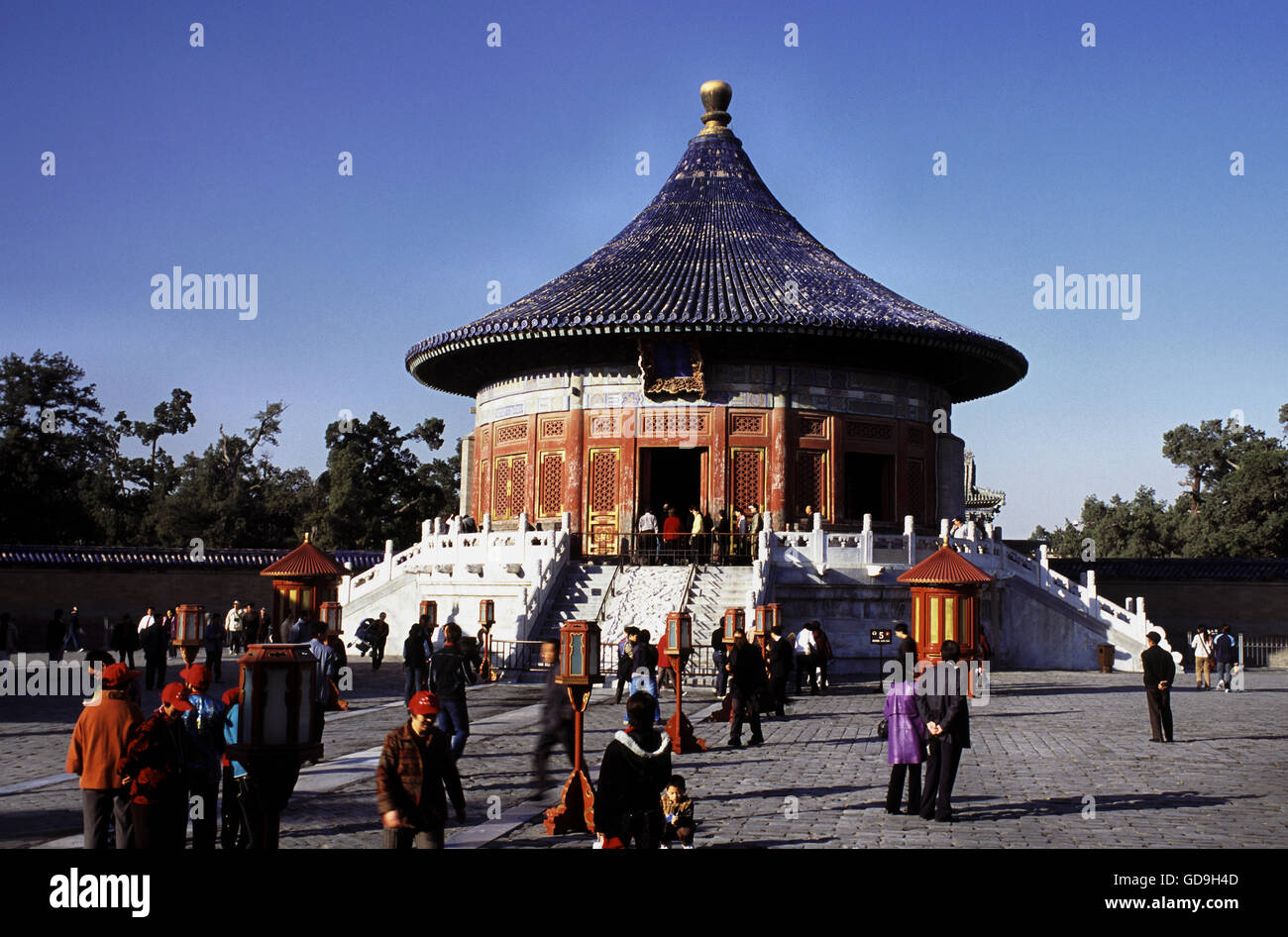 The Temple of Heaven in Beijing was the first of the five sacrificial ...