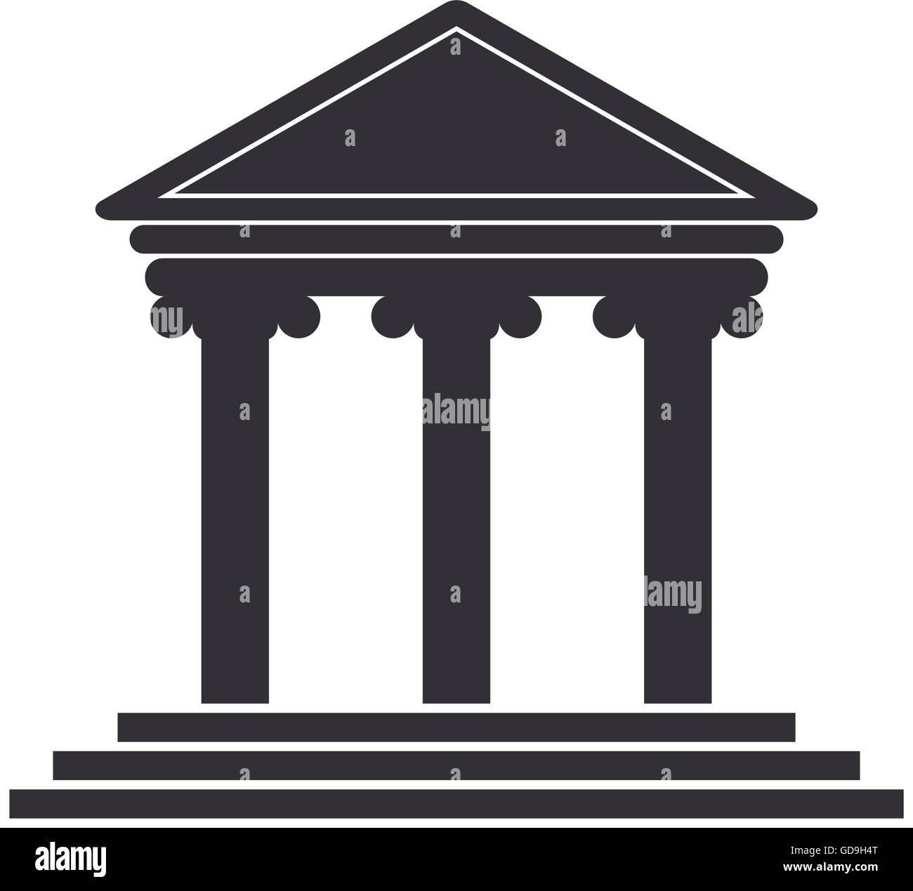 ancient greek building icon Stock Vector Image & Art - Alamy