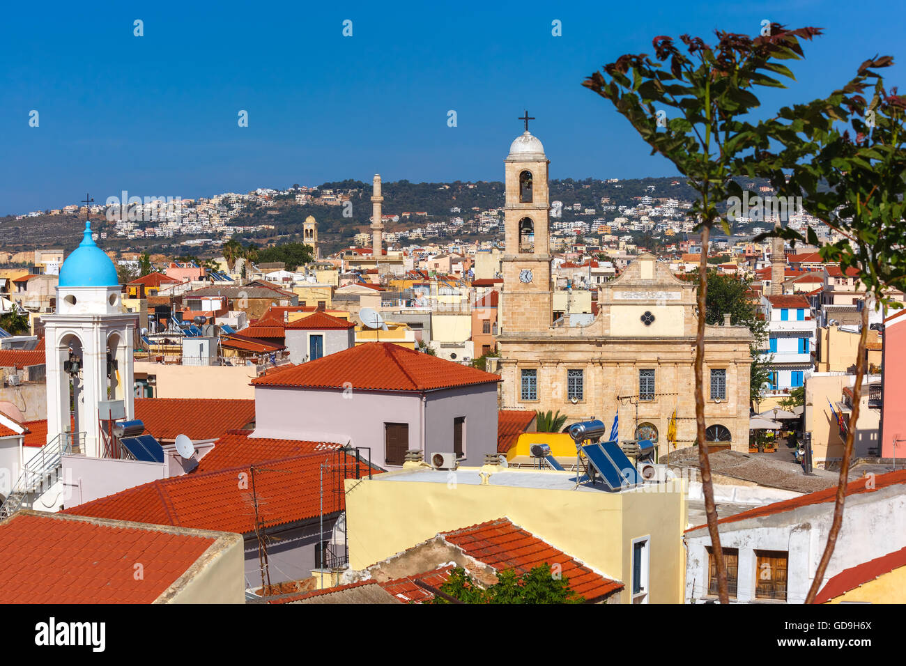 Crete aerial view hi-res stock photography and images - Alamy