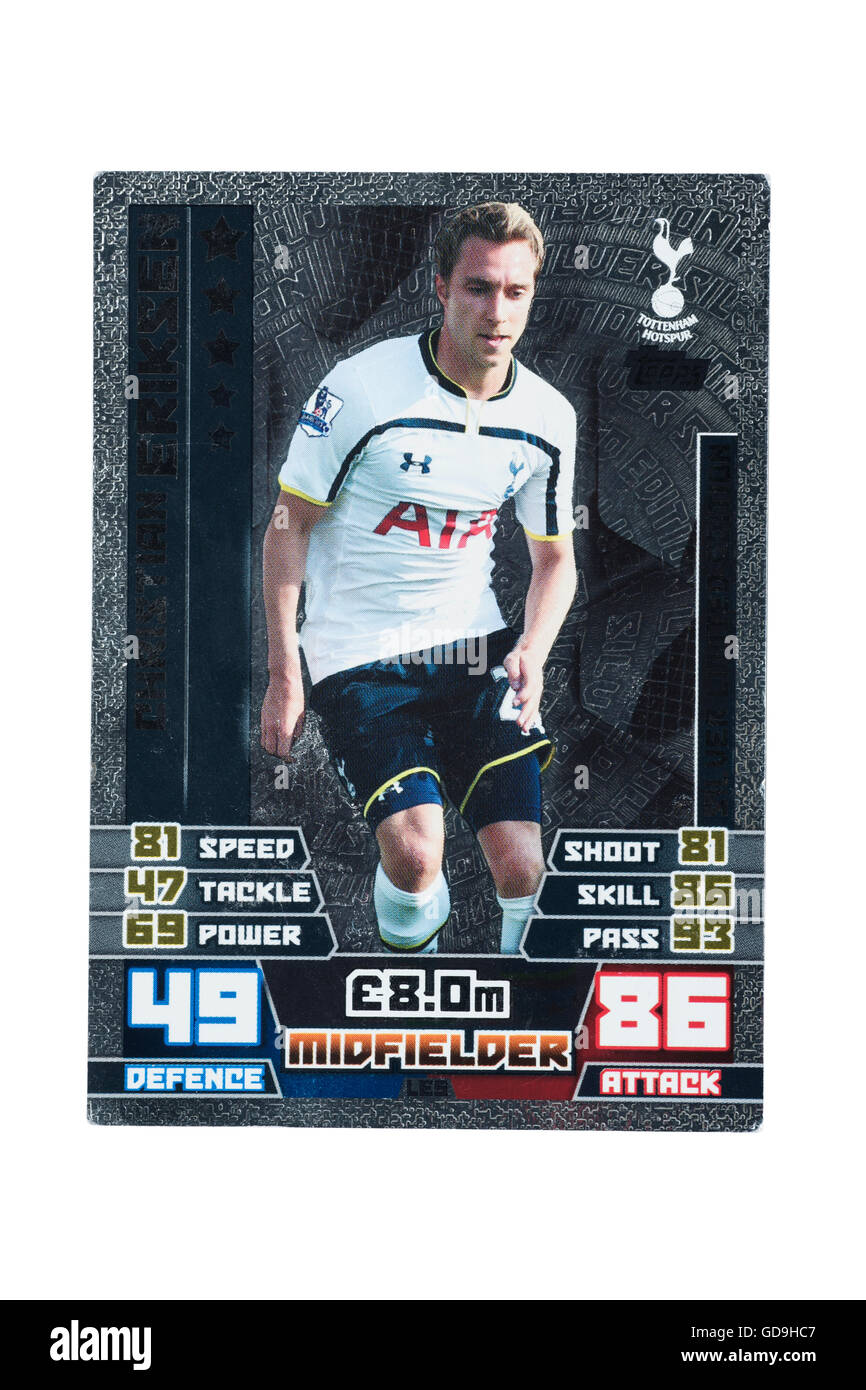 A football match attack card on a white background Stock Photo - Alamy