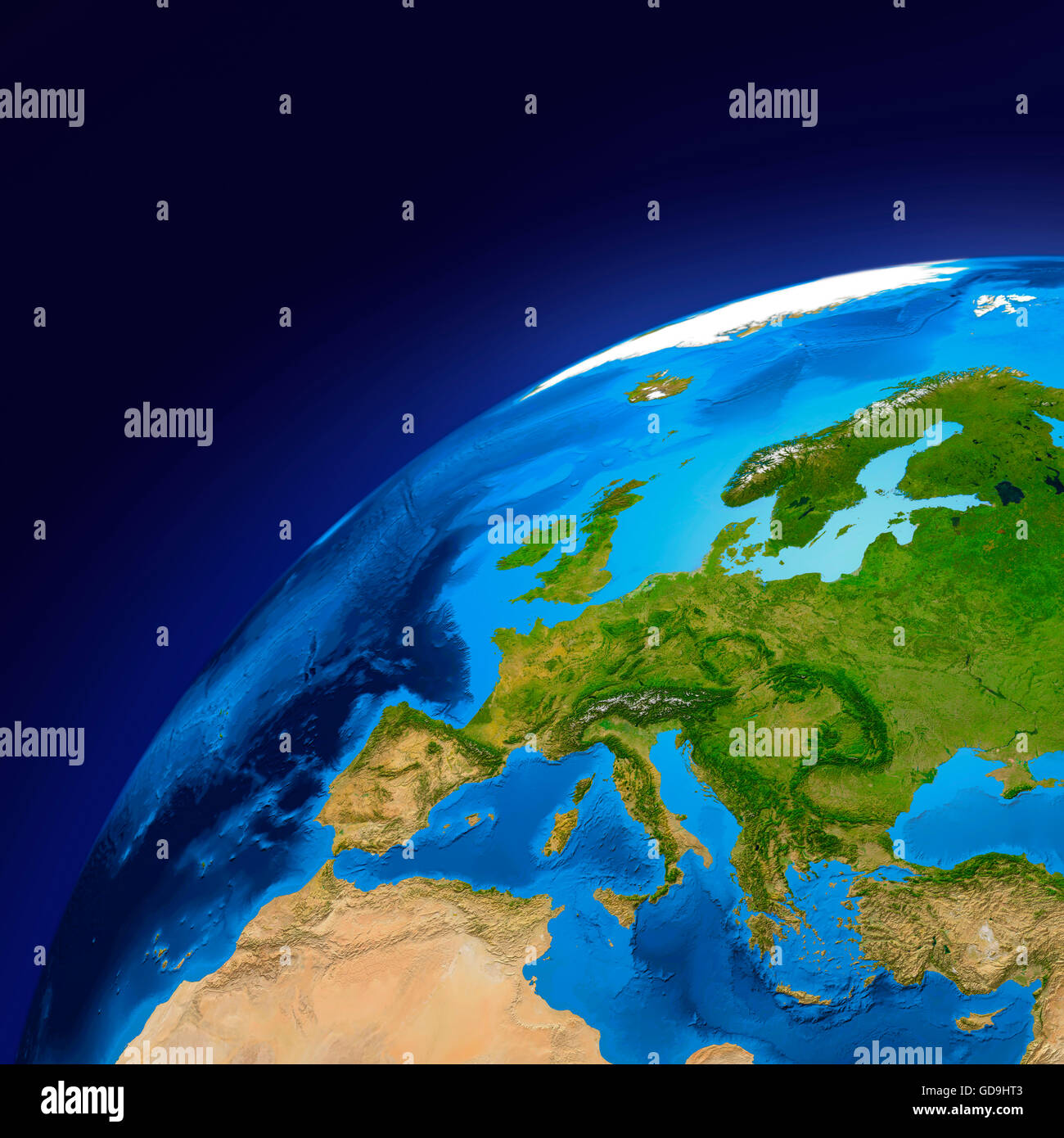 European Continent Globe High Resolution Stock Photography and Images ...