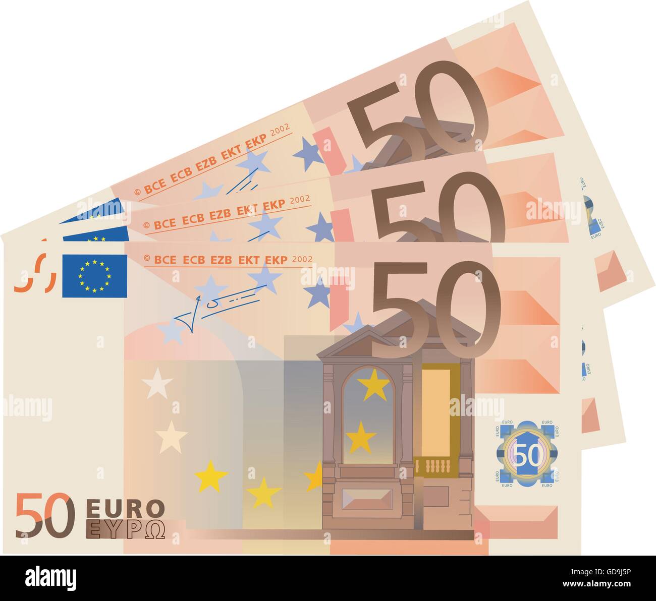 £50 note Stock Vector Images - Alamy