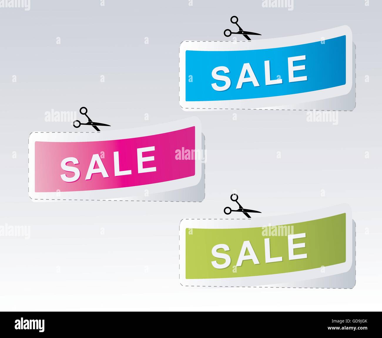 Set of labels for the new, sold out and discount item Stock Vector ...