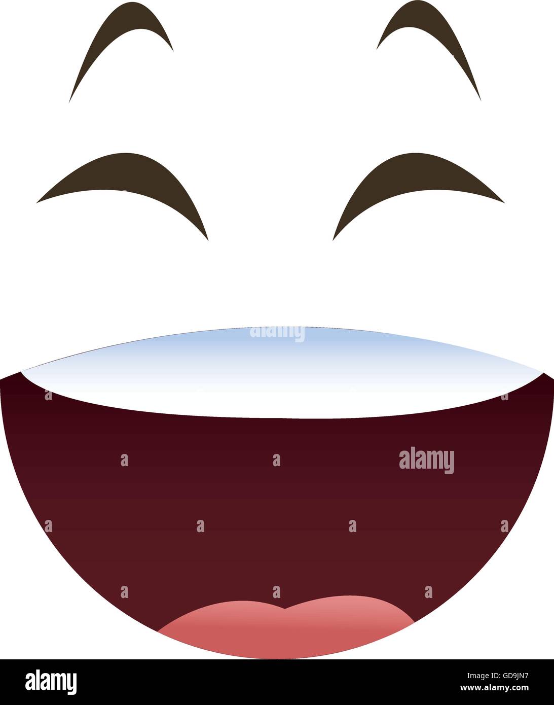 laughing emoticon face icons Stock Vector Image & Art - Alamy