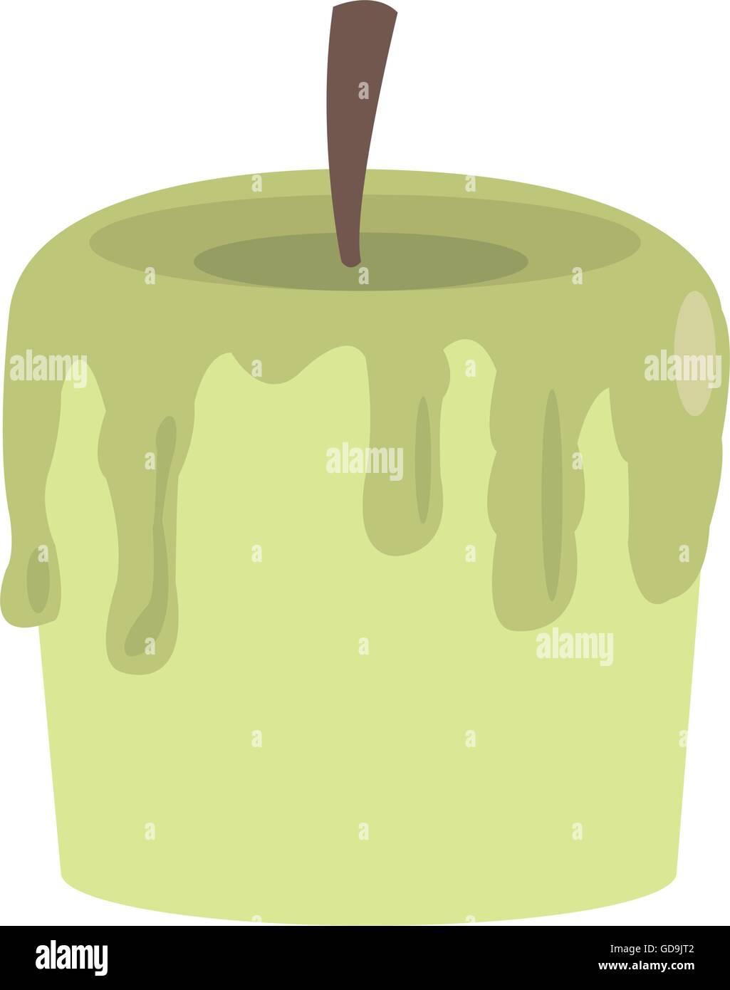 single candle icon Stock Vector Image & Art - Alamy