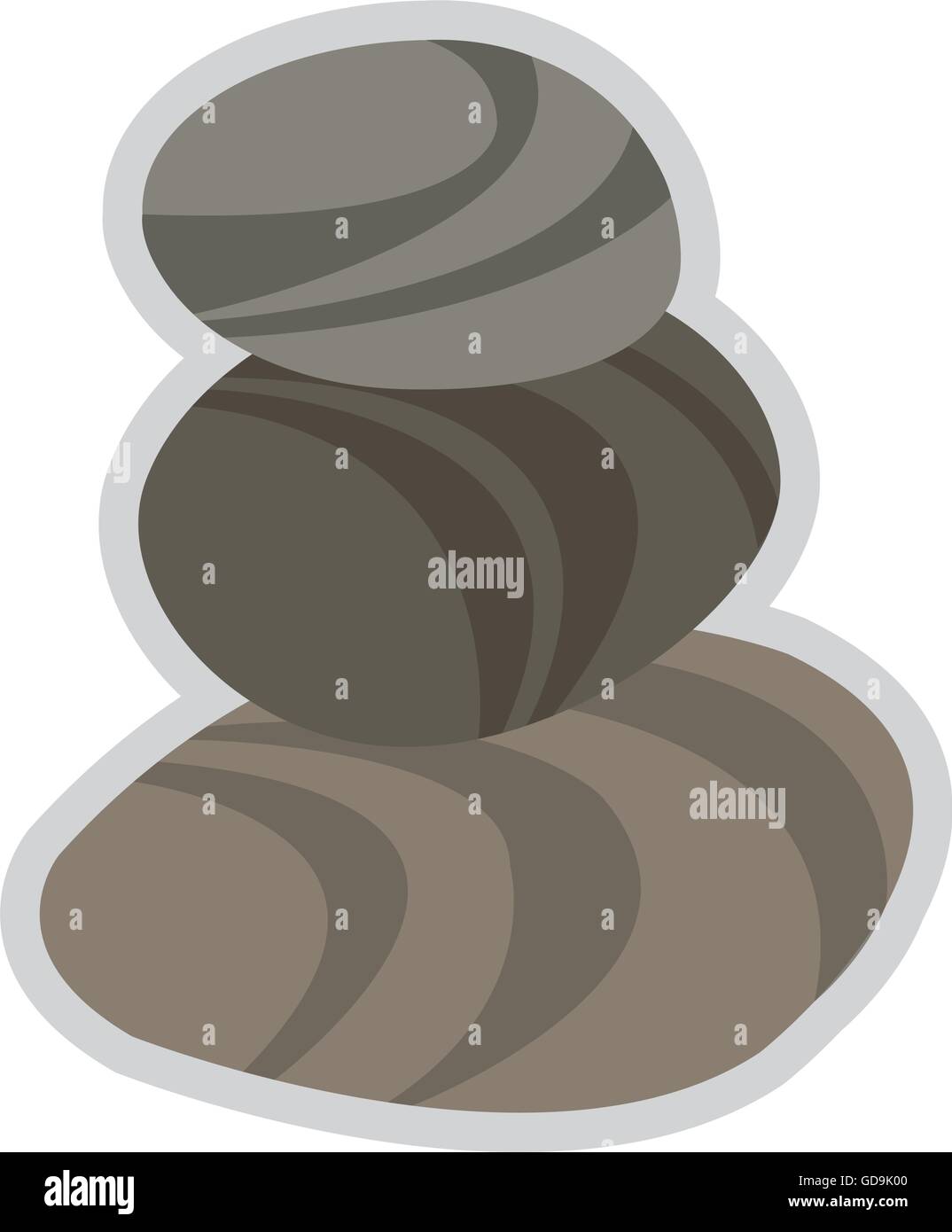 spa stones icon Stock Vector Image & Art - Alamy
