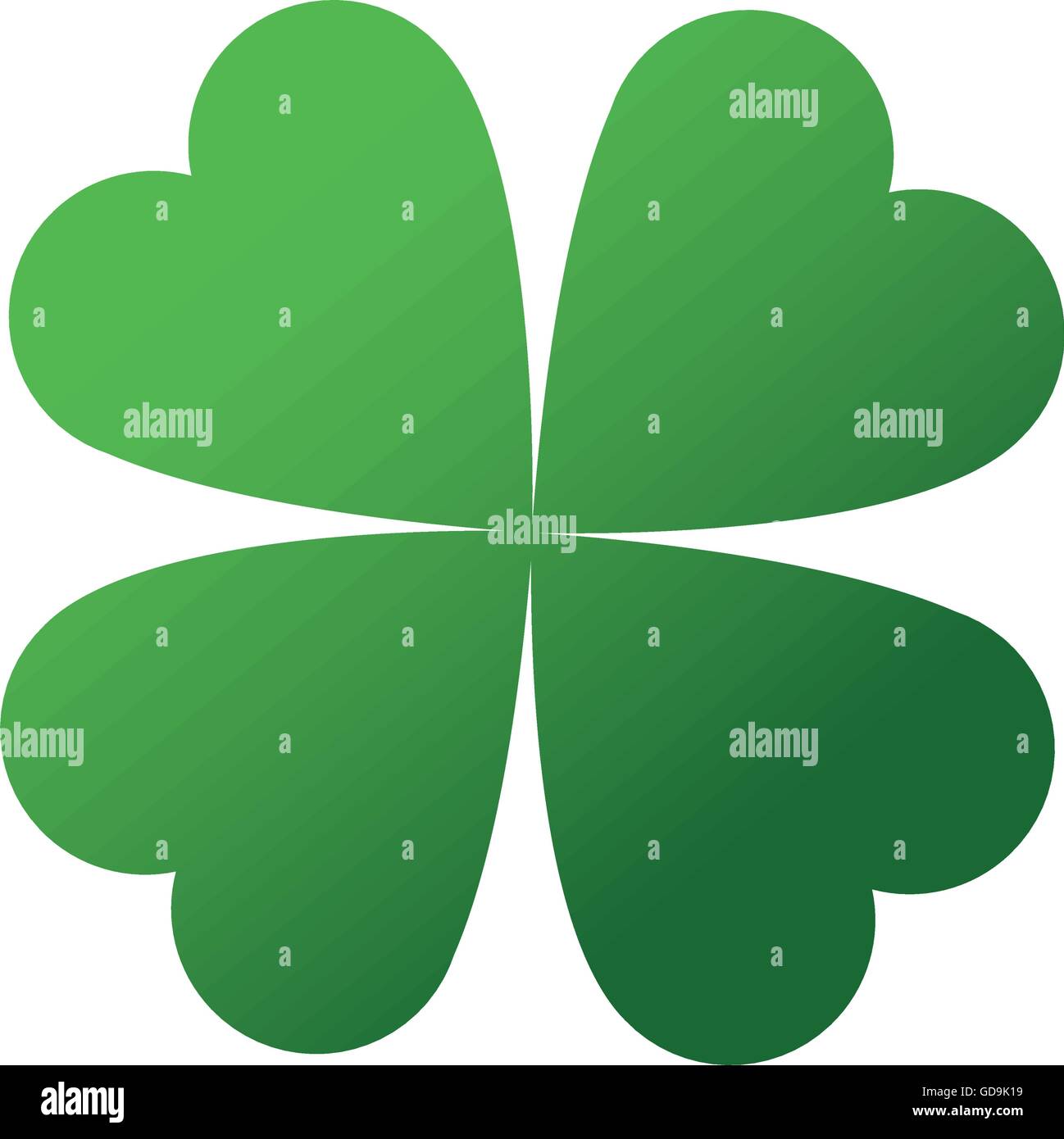 lucky shamrock icon Stock Vector Image & Art - Alamy