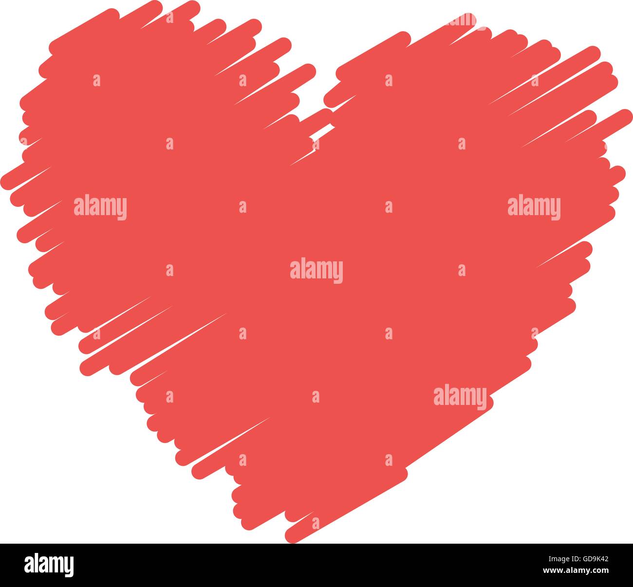 Love and feelings graphic design, vector illustration Stock Vector ...