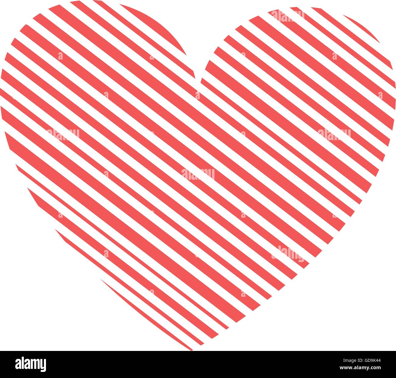 Love and feelings graphic design, vector illustration Stock Vector ...