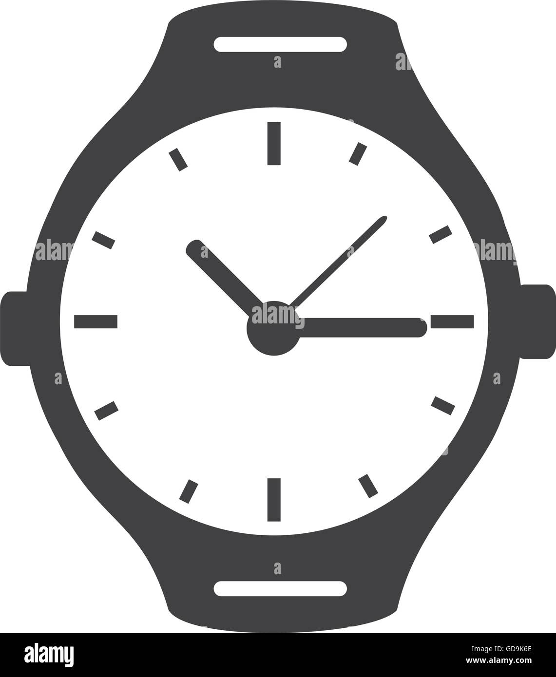 Time and clock theme design, vector illustration Stock Vector Image ...