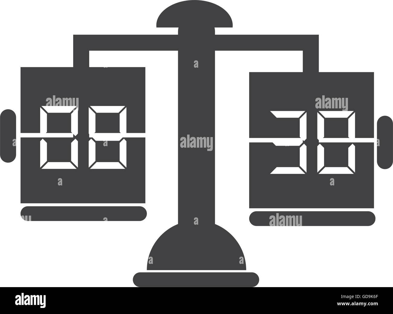Time and clock theme design, vector illustration Stock Vector Image ...