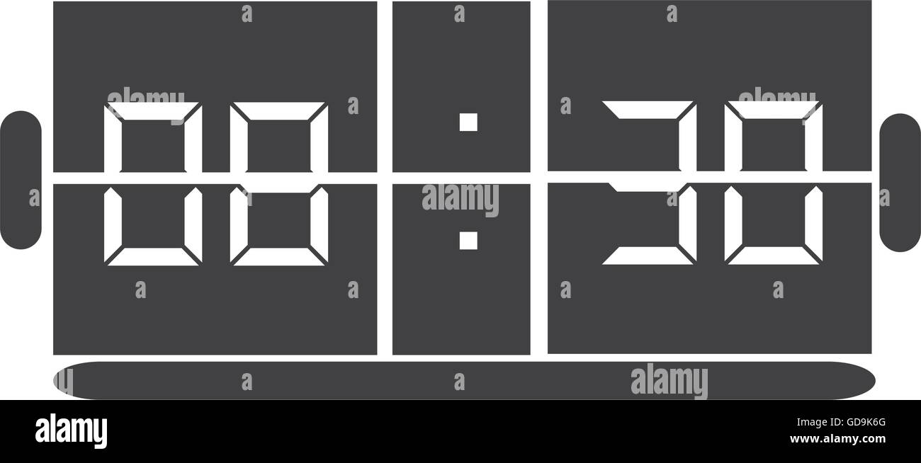 Time and clock theme design, vector illustration Stock Vector Image ...
