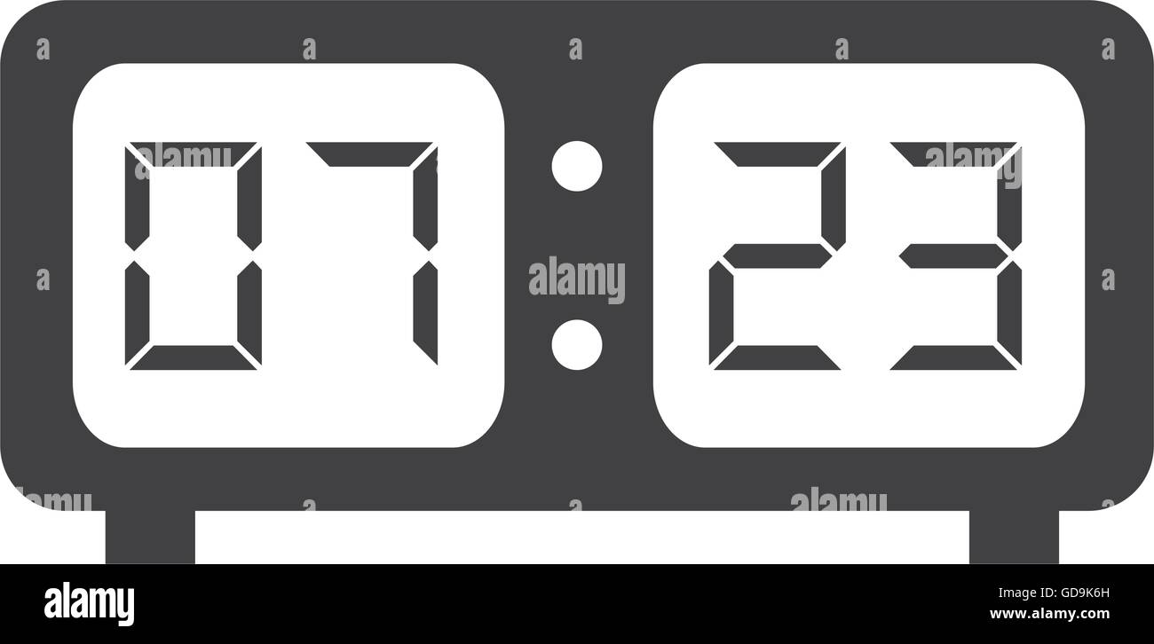 Time and clock theme design, vector illustration Stock Vector Image ...
