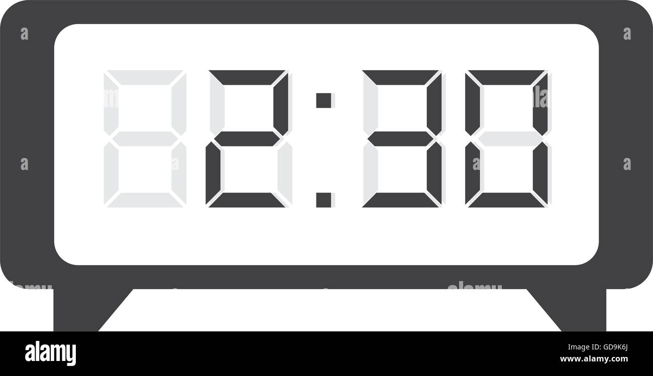 Time and clock theme design, vector illustration Stock Vector Image ...