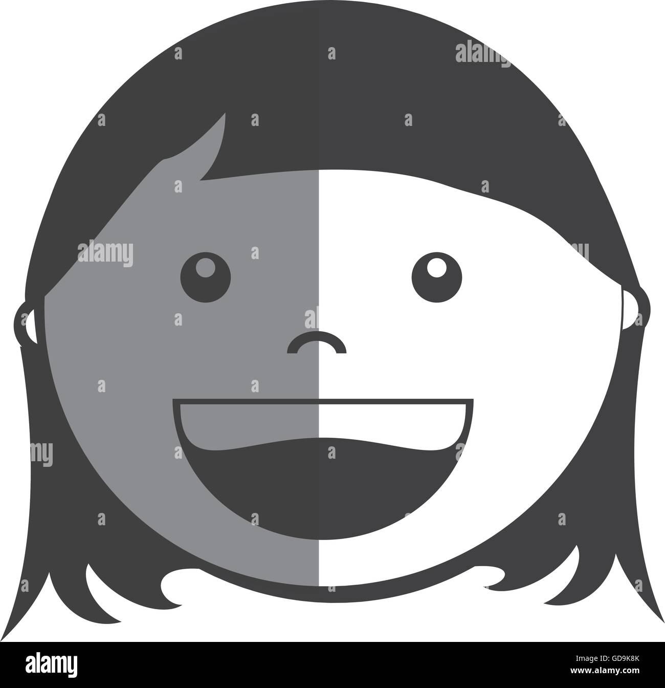 Little kids cartoon graphic design, vector illustration Stock Vector ...