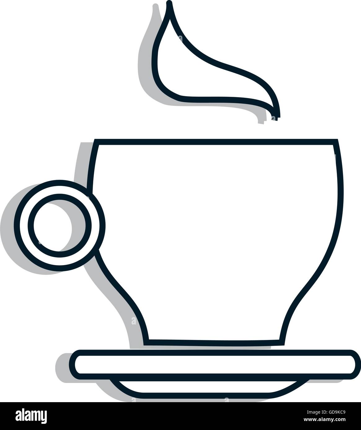 Coffee time theme design, vector illustration Stock Vector Image & Art ...