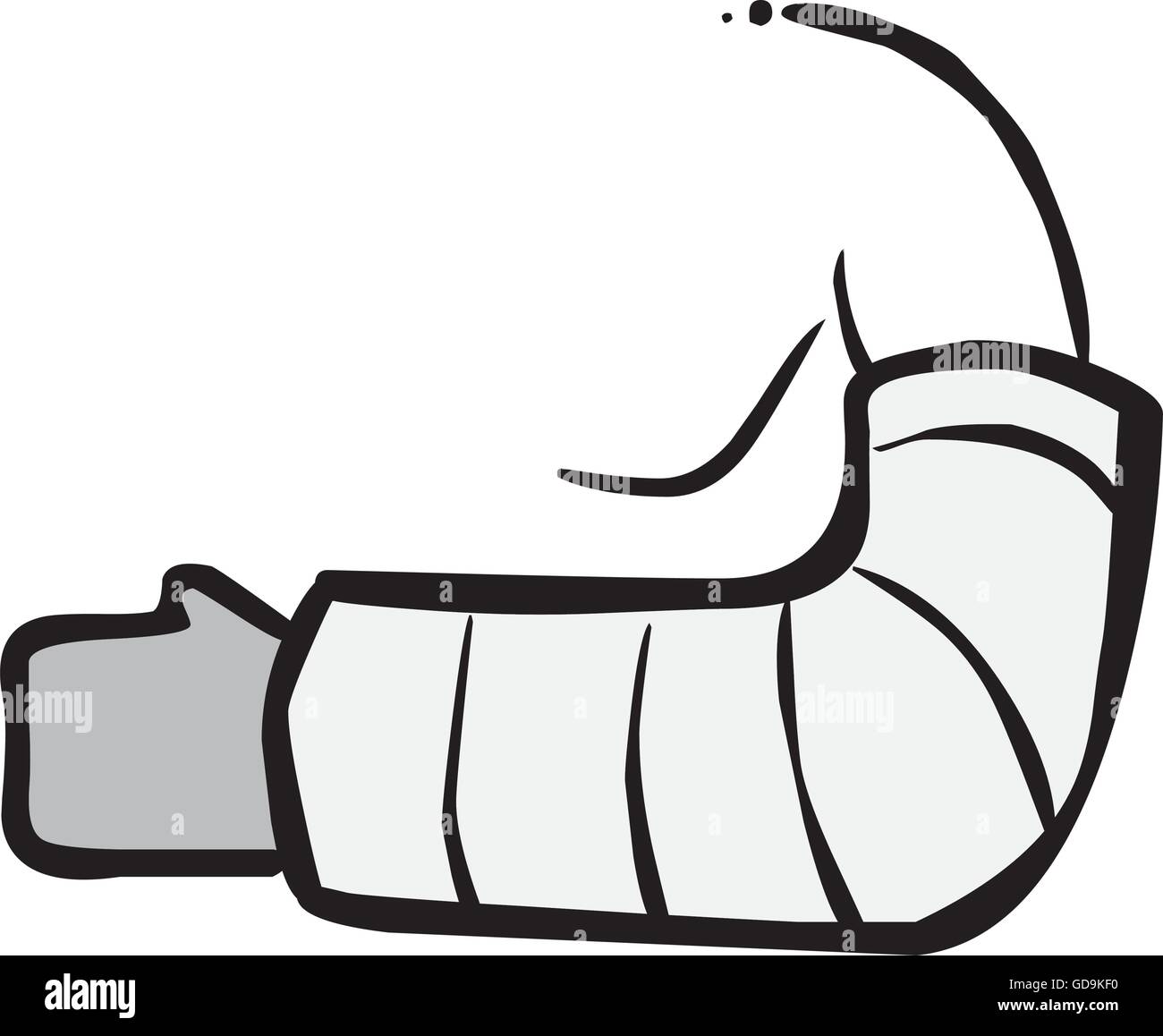 Fracture medical injury icon, vector illustration Stock Vector Image ...