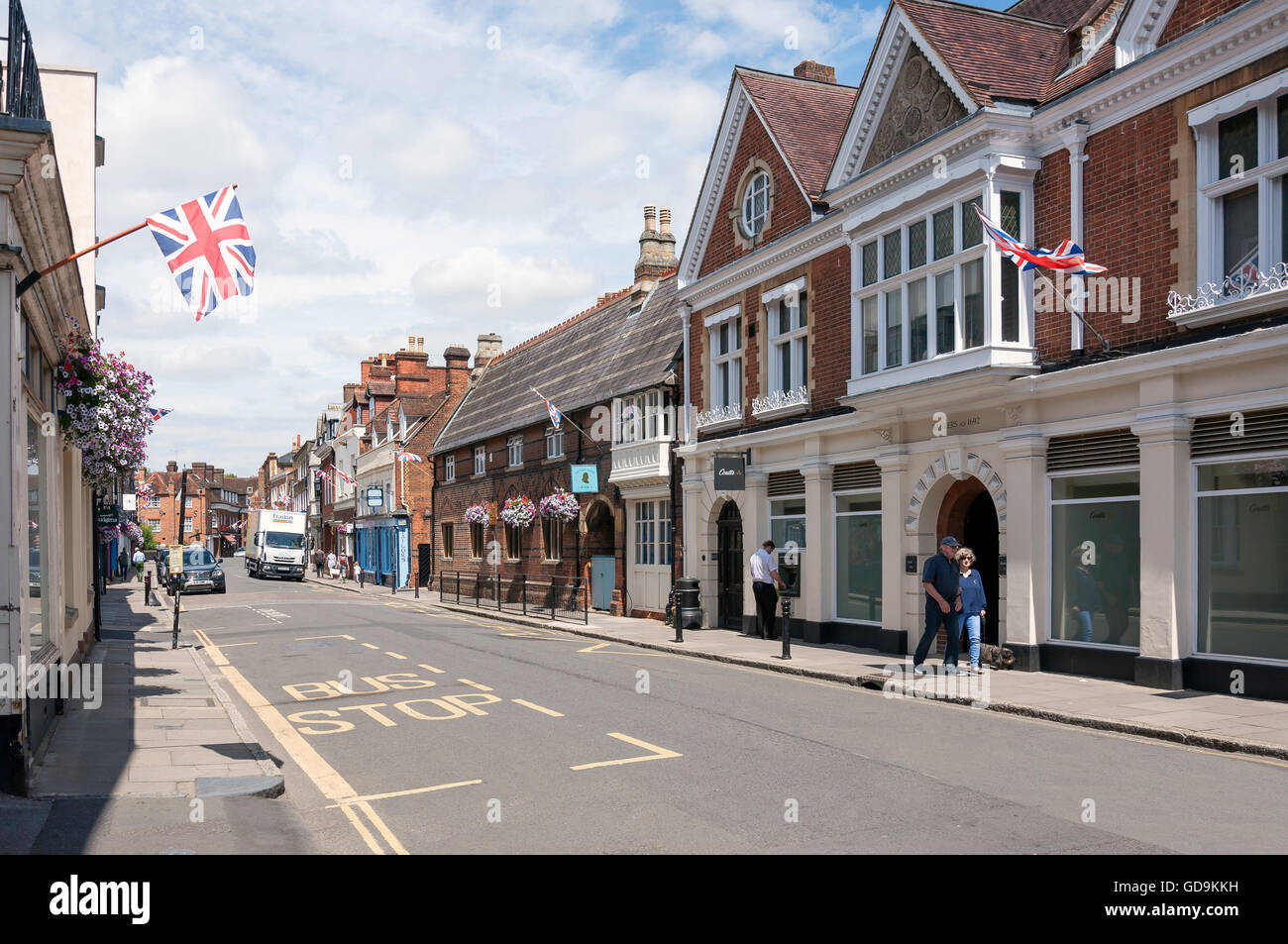 Eton town centre high street hi-res stock photography and images - Alamy