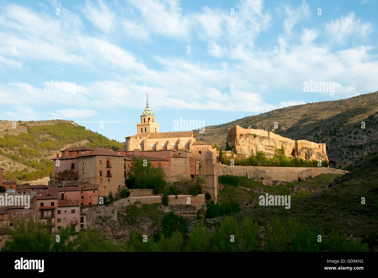 Cathedral albarracin teruel spain hi-res stock photography and images ...