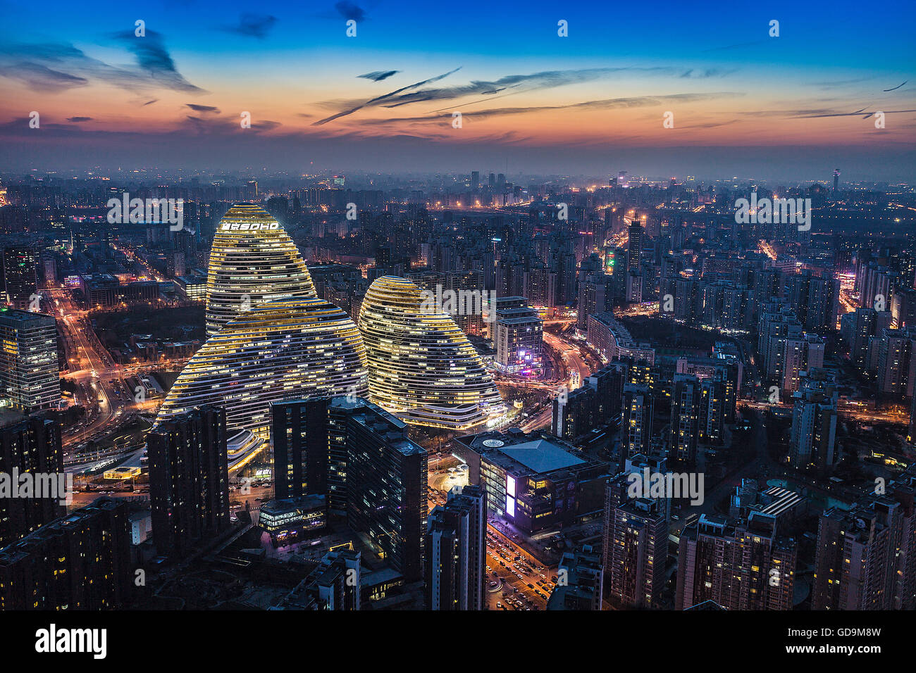 Wangjing hi-res stock photography and images - Alamy