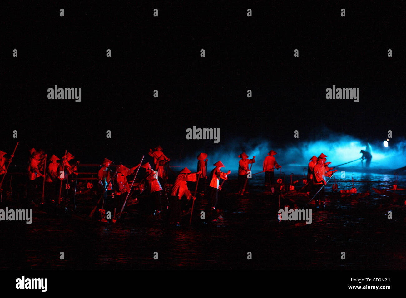 Impression Sanjie Liu a show on the River Li about a fairy singer ...