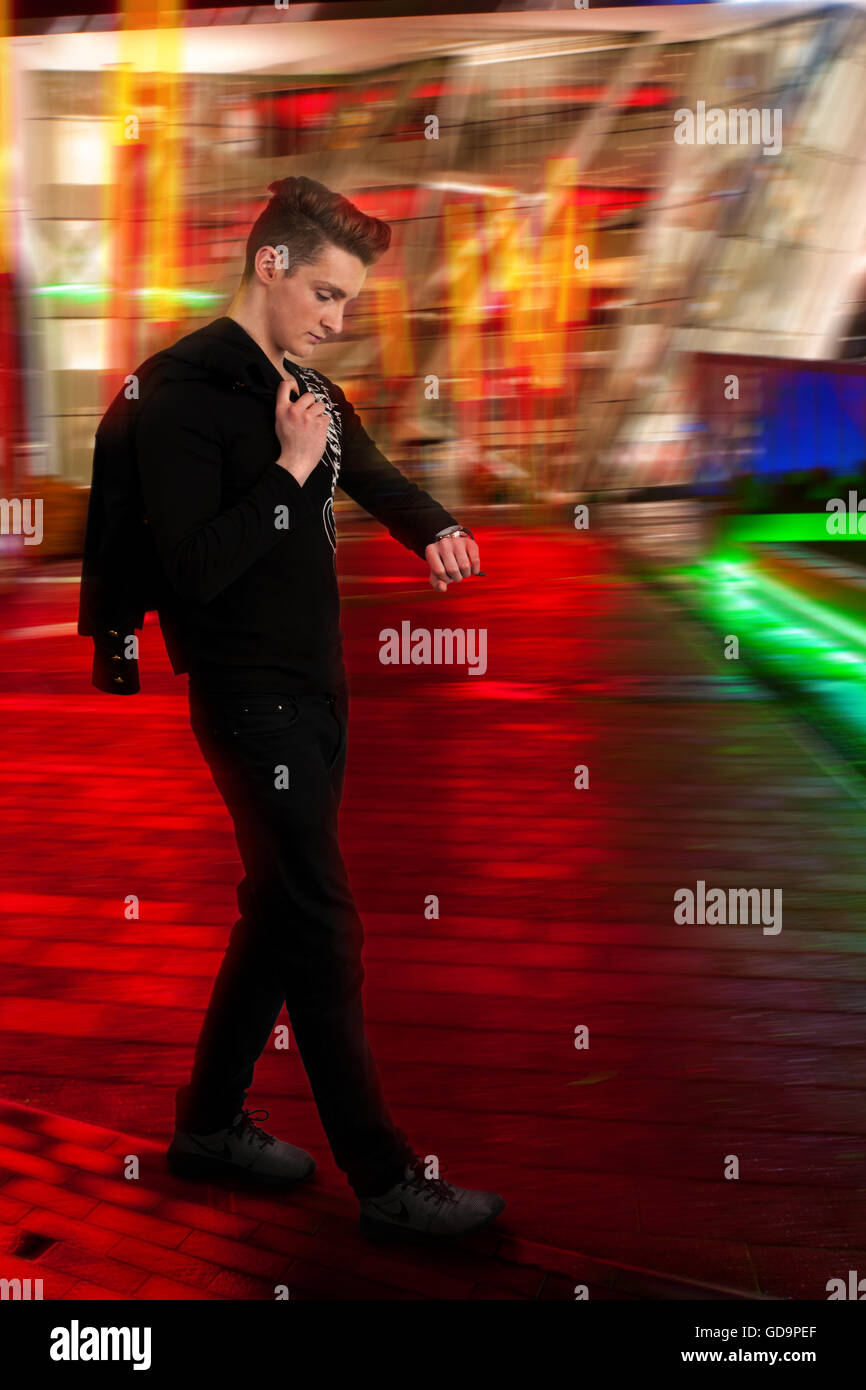 Male in rush hi-res stock photography and images - Alamy