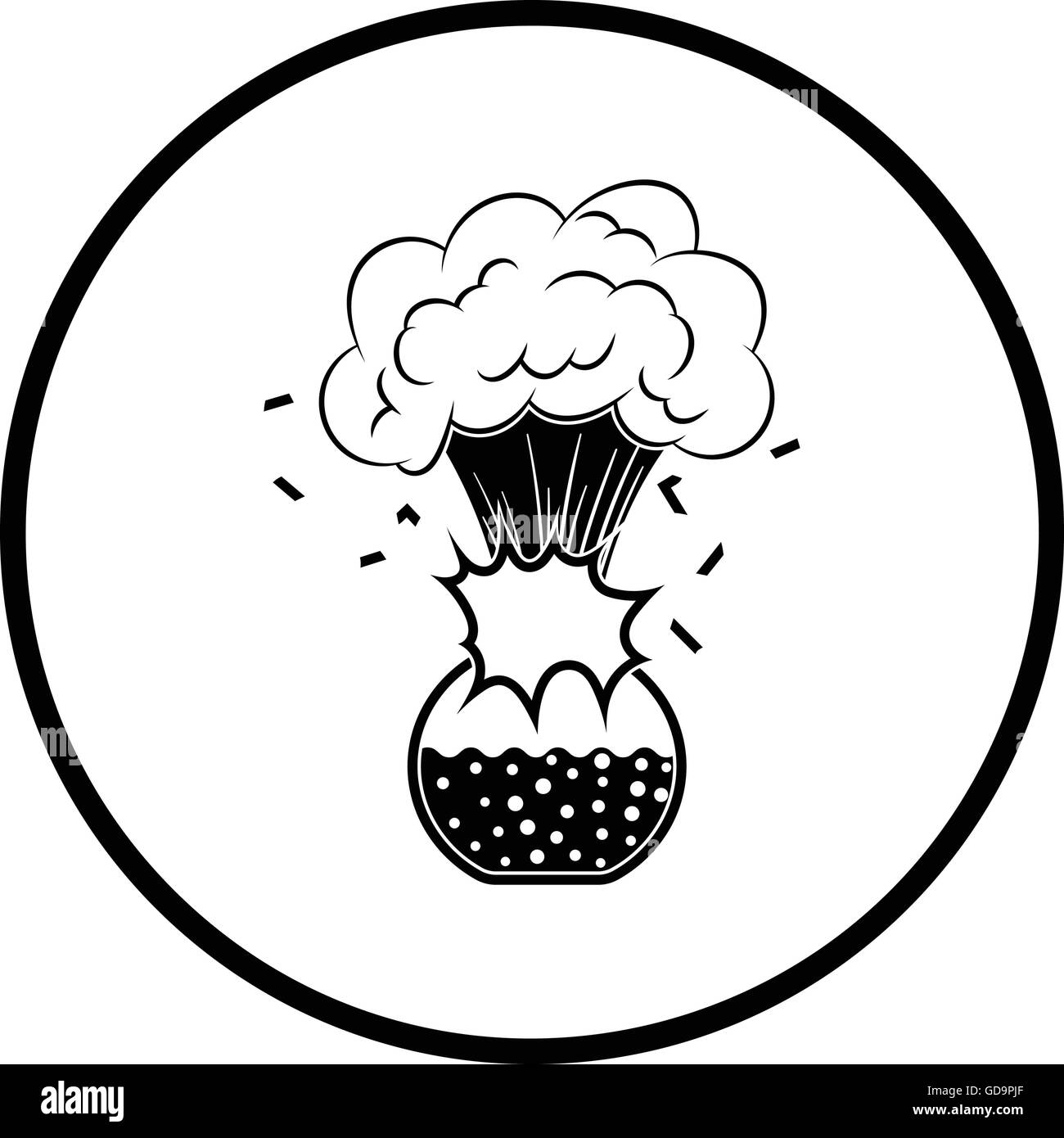 Chemistry Explosion Clip Art