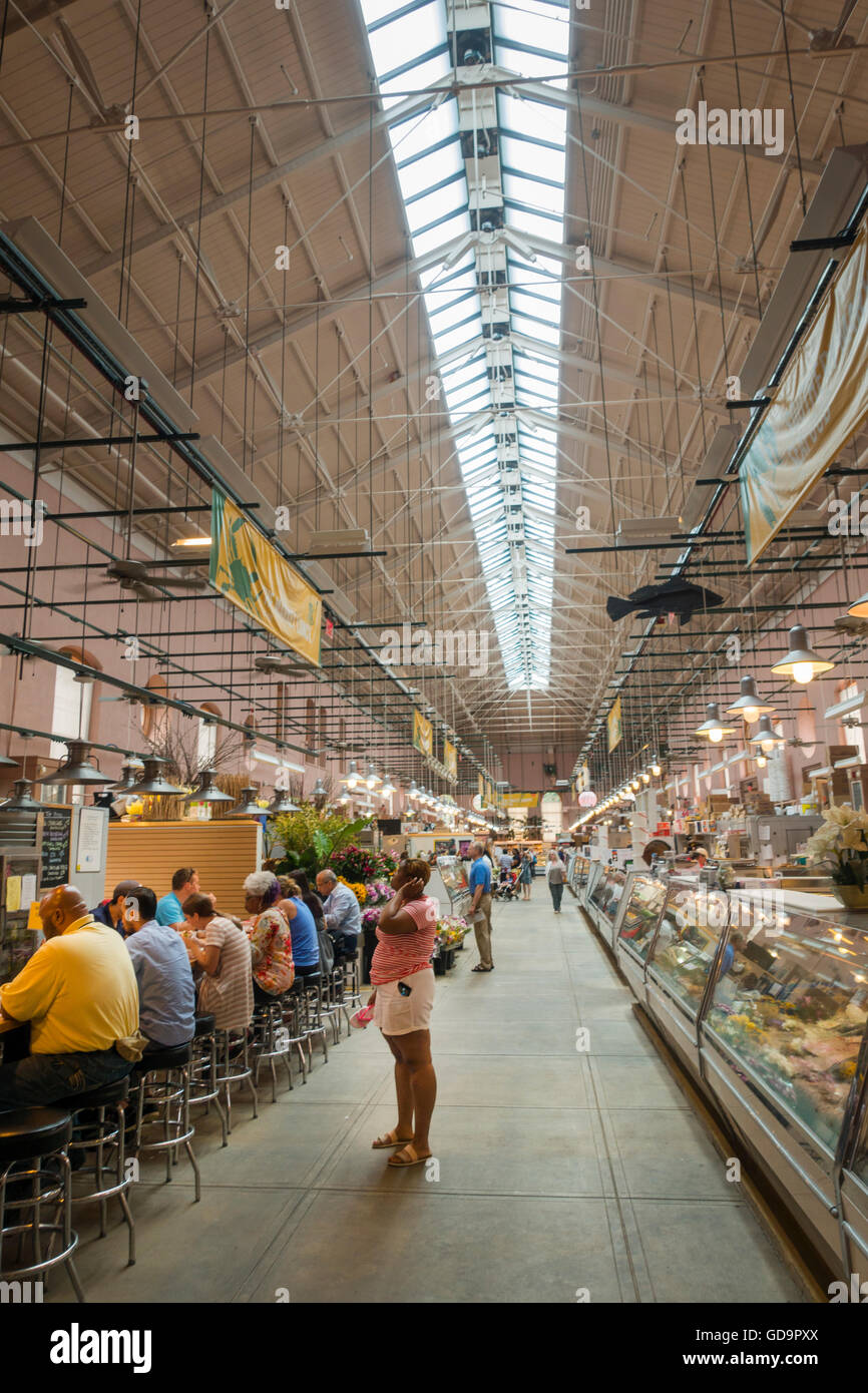 Eastern market Washington DC Stock Photo - Alamy