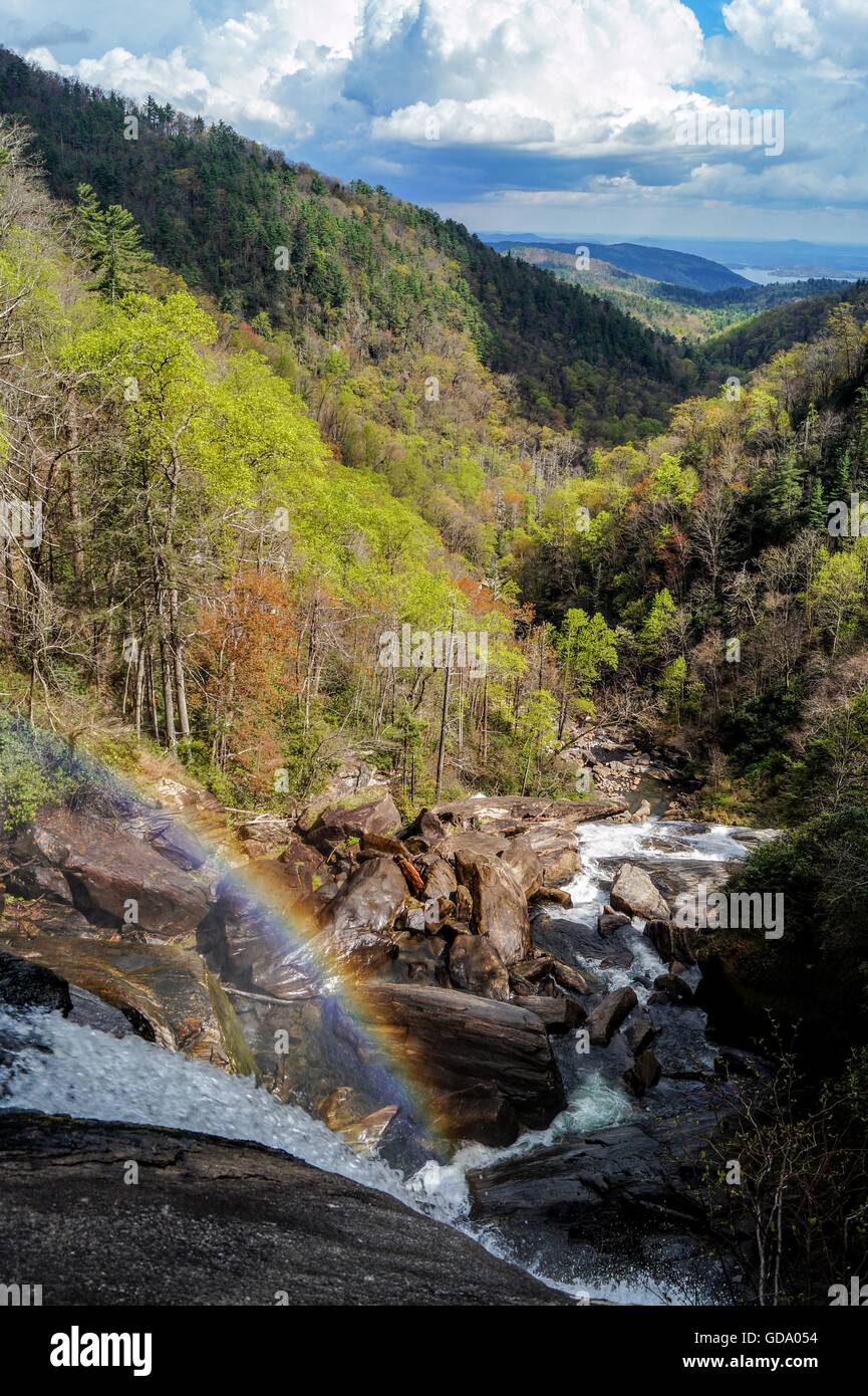 Whitewater Falls, North Carolina, USA Stock Photo - Alamy