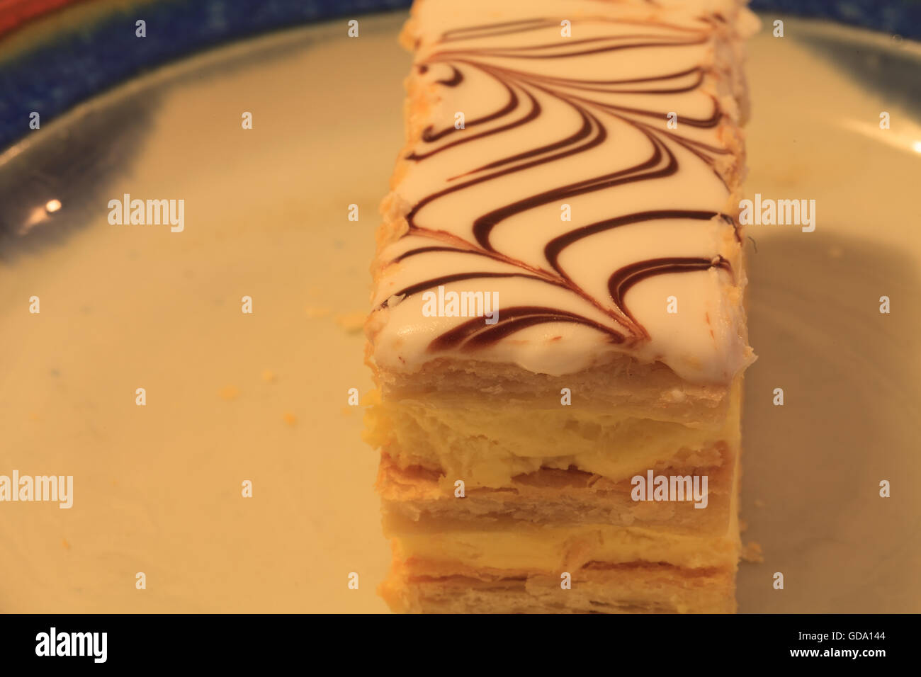 Napoleon pastry hi-res stock photography and images - Alamy
