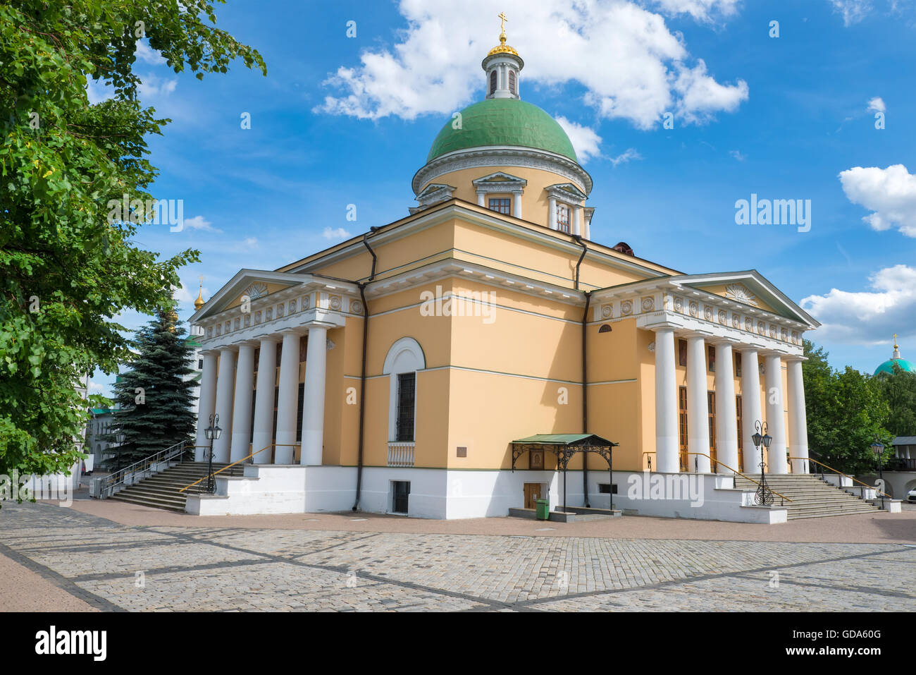 Moscow. Trinity Cathedral of St. Daniel Monastery Stock Photo - Alamy