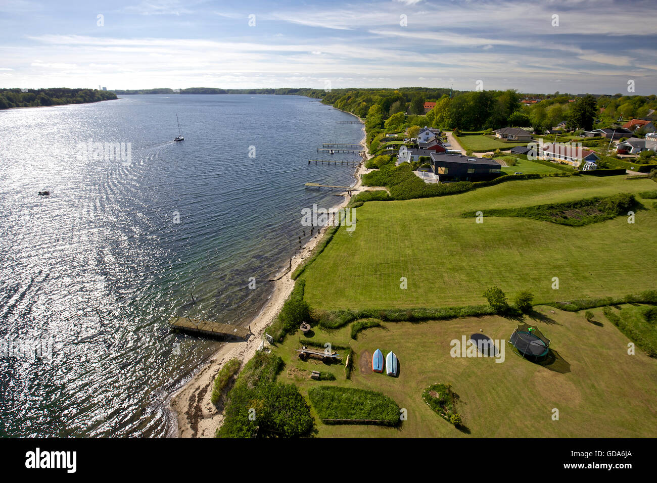 Fredericia little belt bridge hi-res stock photography and images - Alamy