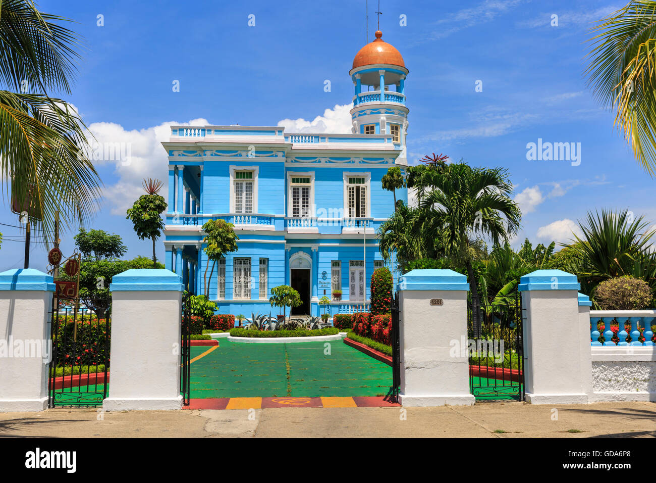 Palacio Azul Hotel, a typical colonial architecture style mansion ...