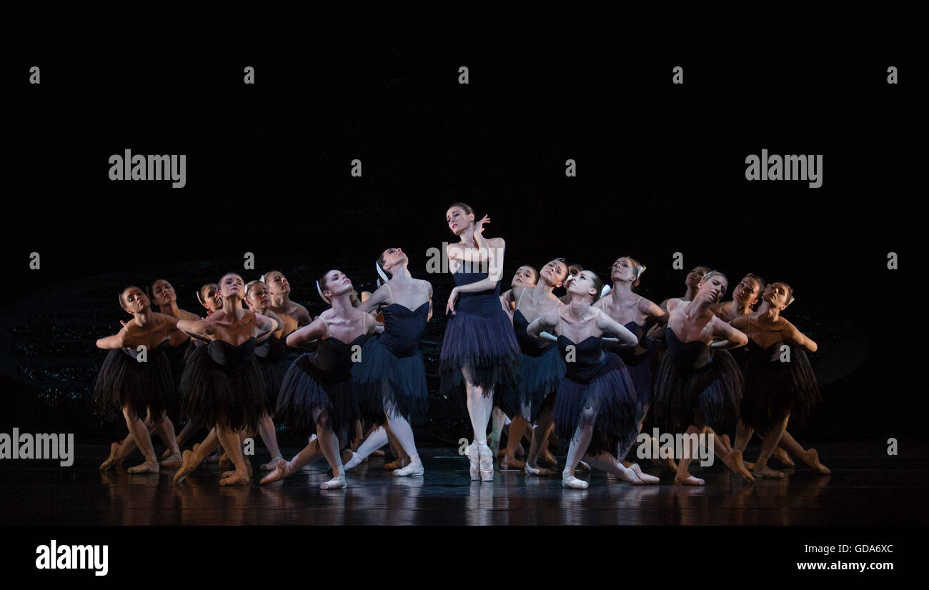 London, UK. 13 July 2016. Amber Scott as Odette. The Australian Ballet ...