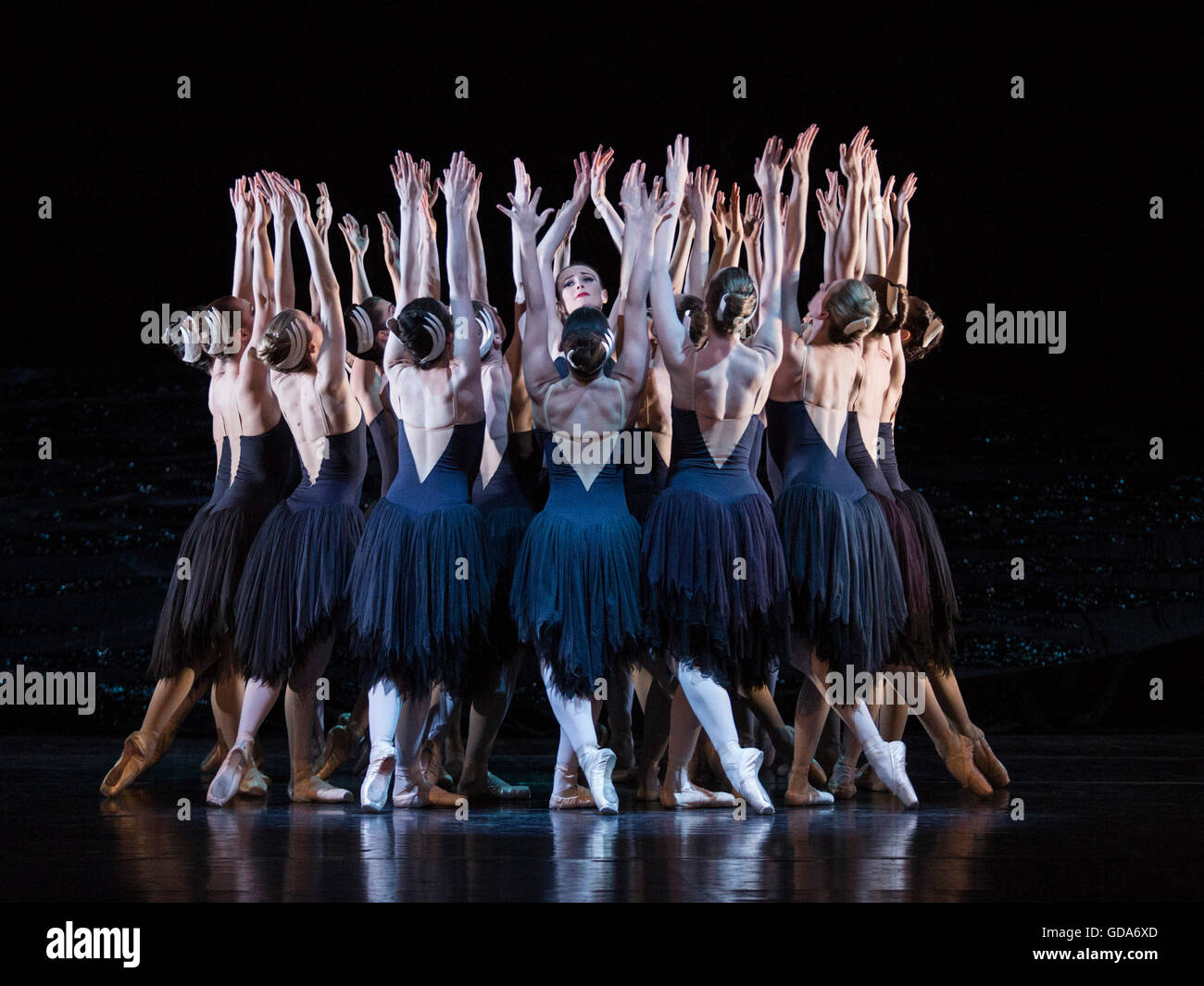 London, UK. 13 July 2016. Amber Scott as Odette. The Australian Ballet ...